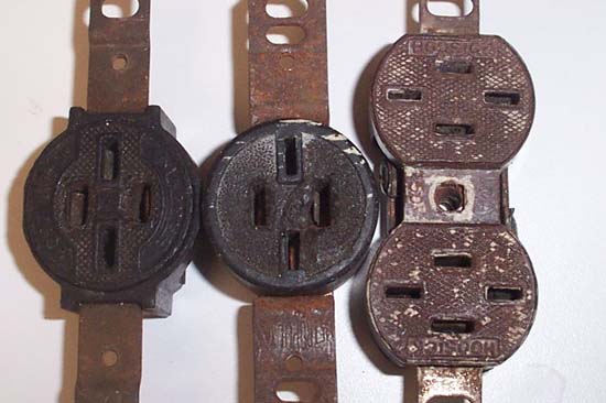 Identifying strange outlets in old house | DIY Home Improvement Forum